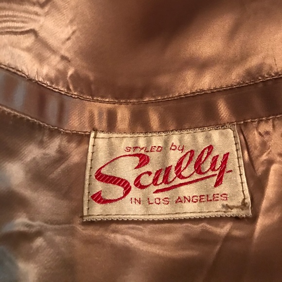 Scully | Jackets & Coats | Scully Mens Brown Leather Vintage Jacket ...